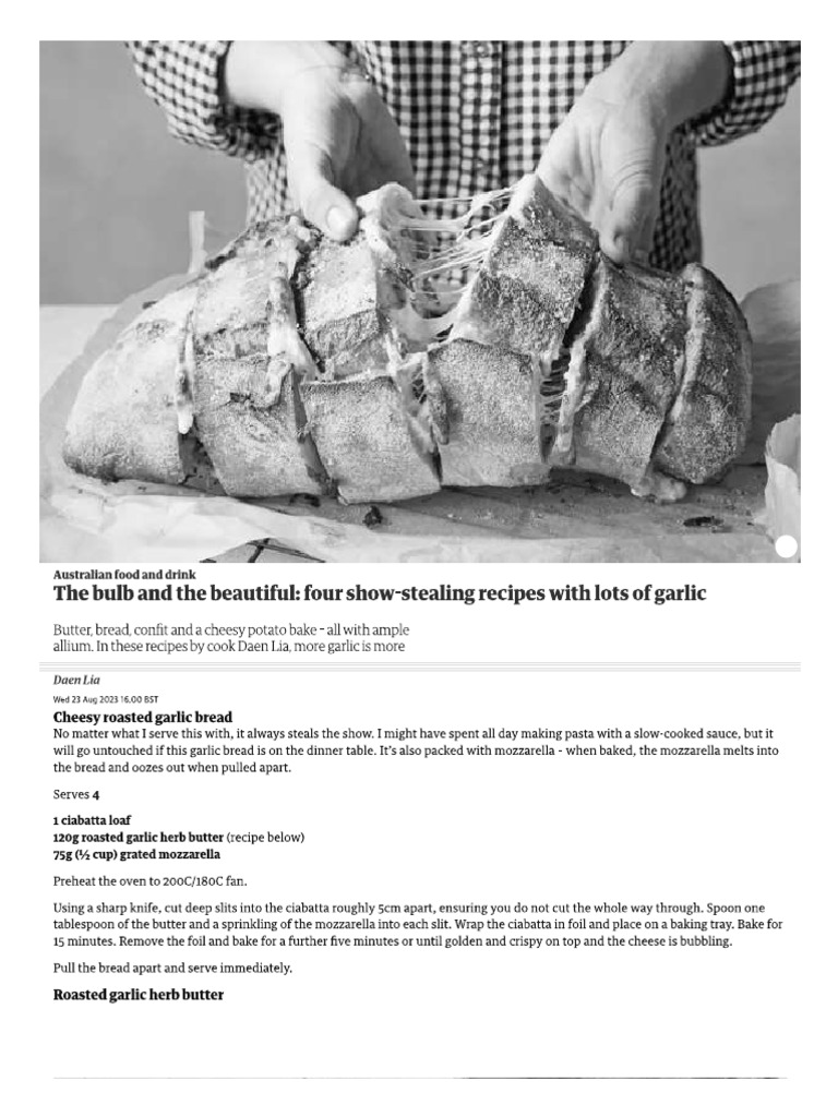 Garlic Is More | PDF