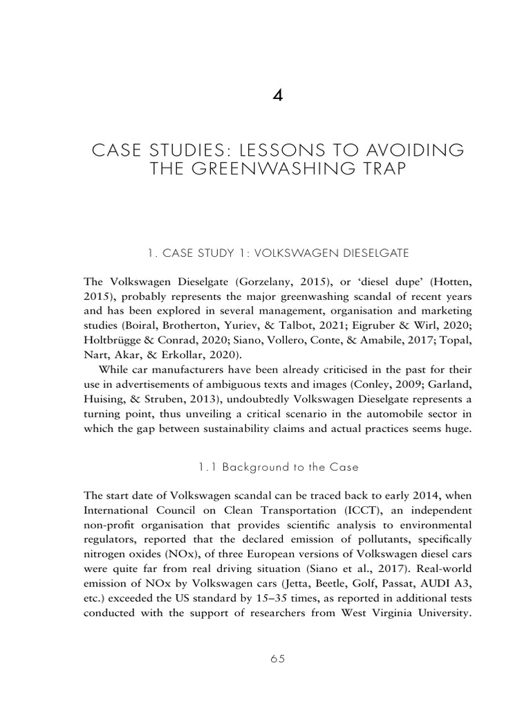 Case Studies: Greenwashing | PDF | Recycling