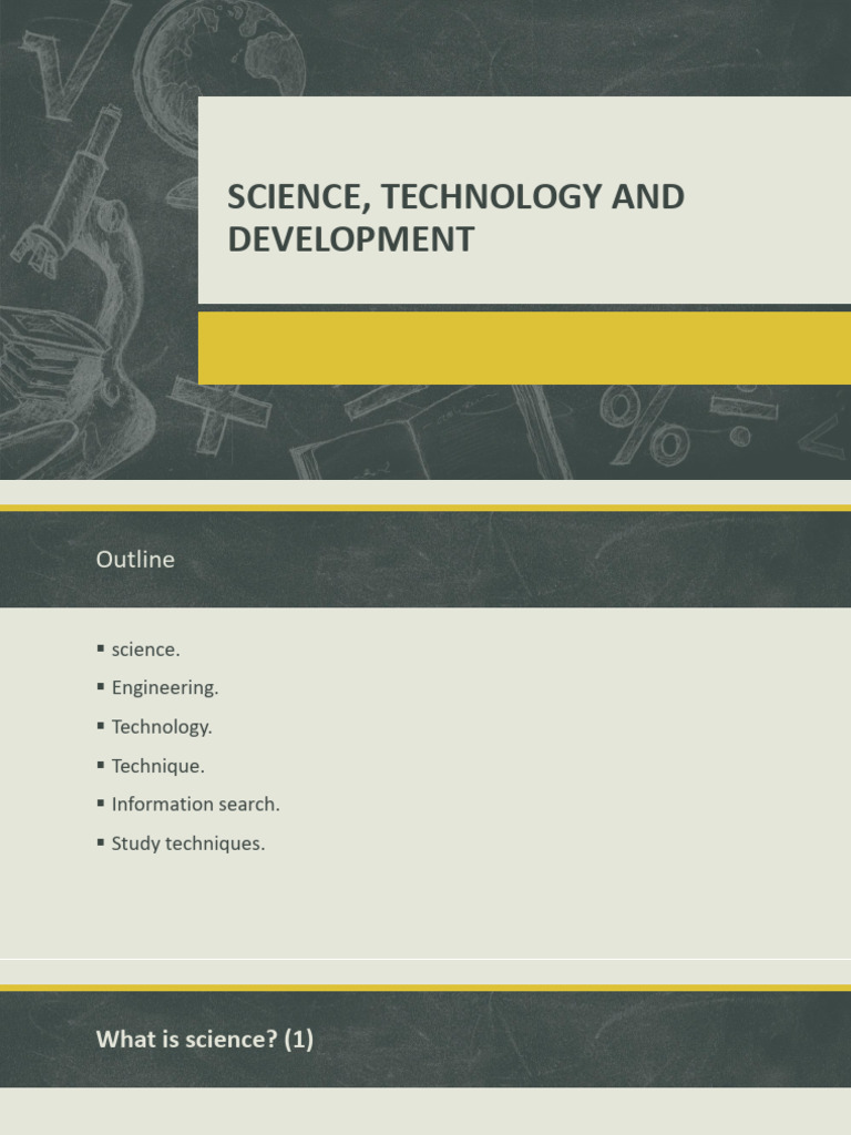 Ciencia Tecnol1 | PDF | Science | Engineering
