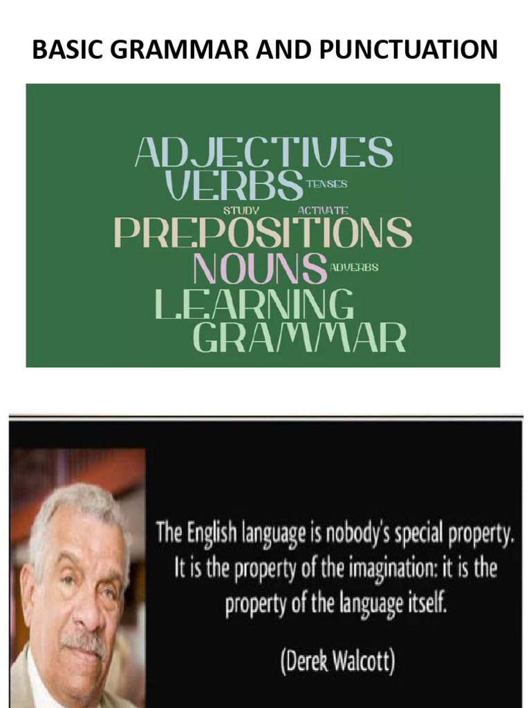 Grammar and Sentence Structure 2023 | PDF | Part Of Speech | Clause