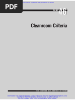 Clean Room Requirements As Per Iso 14644 PDF | PDF