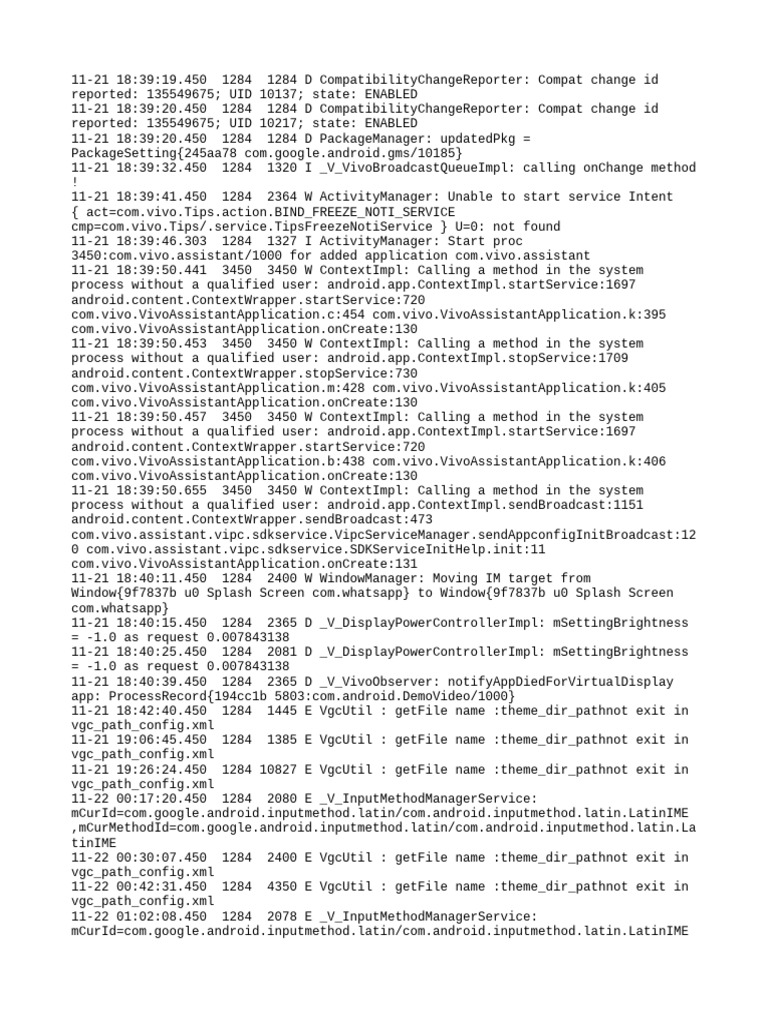 Log | Download Free PDF | Operating System Technology | Software Engineering