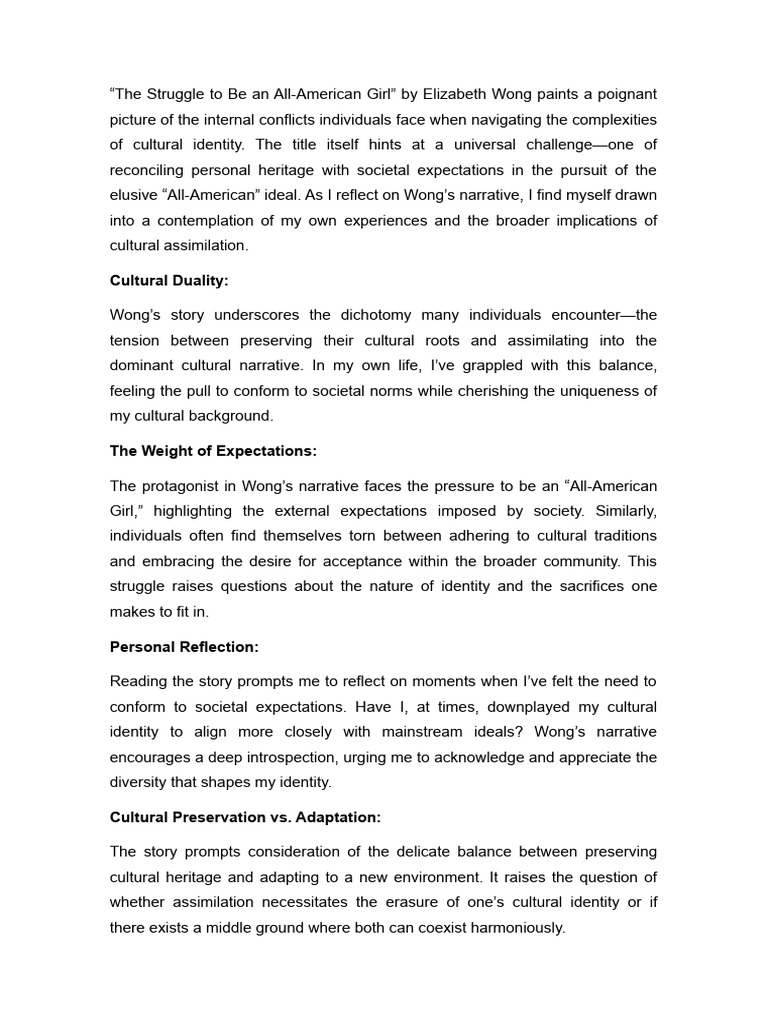 Navigating Cultural Identity Struggles | PDF | Social Science | Philosophy