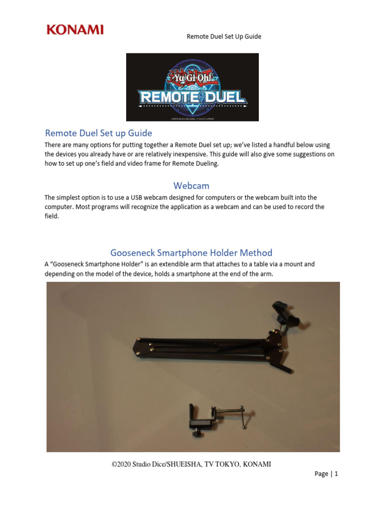 Remote Duel Set Up Guide | PDF | Smartphone | Mobile App