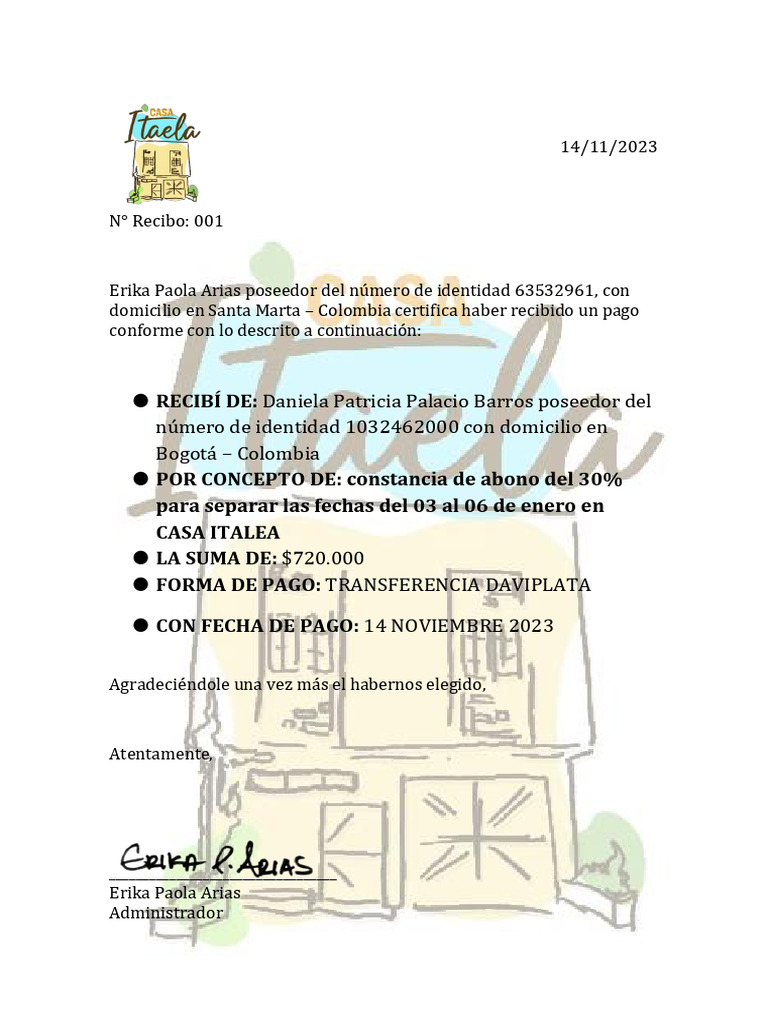 Carta Modificación de Precios | PDF