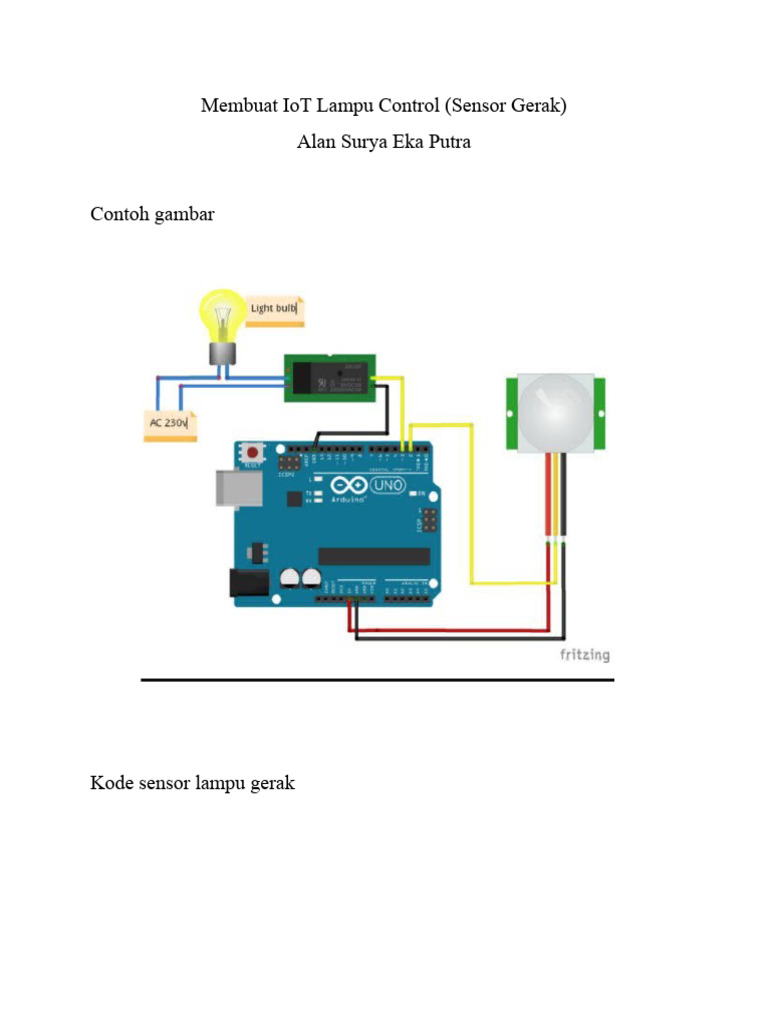 Membuat IoT Lampu Control | PDF | Komputer | Teknologi & Rekayasa