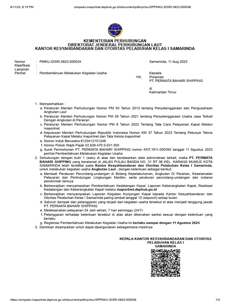 Simpadu-Inaportnet - Dephub.go - Id - Document - Pdfs - Pmku - SPPMKU ...