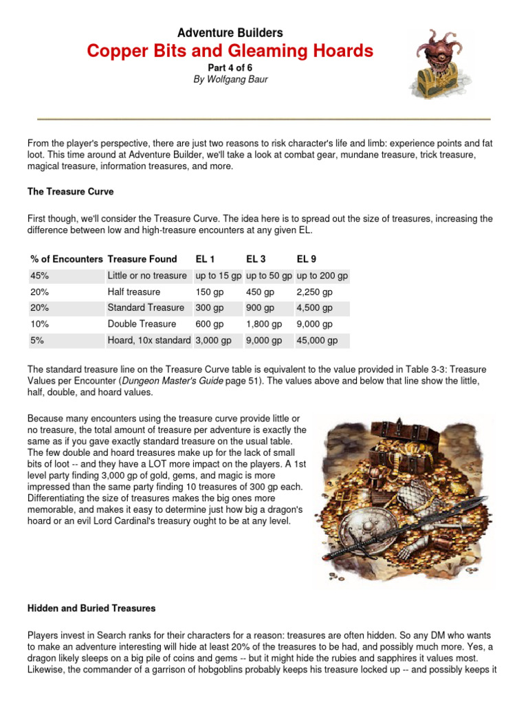 Adventure Builders Part 4 | PDF | Wizards Of The Coast | Dungeons & Dragons