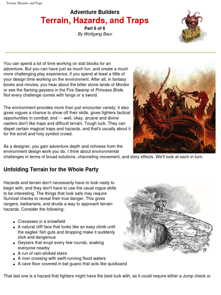 Adventure Builders Part 6 | PDF | Wizards Of The Coast | Dungeons & Dragons