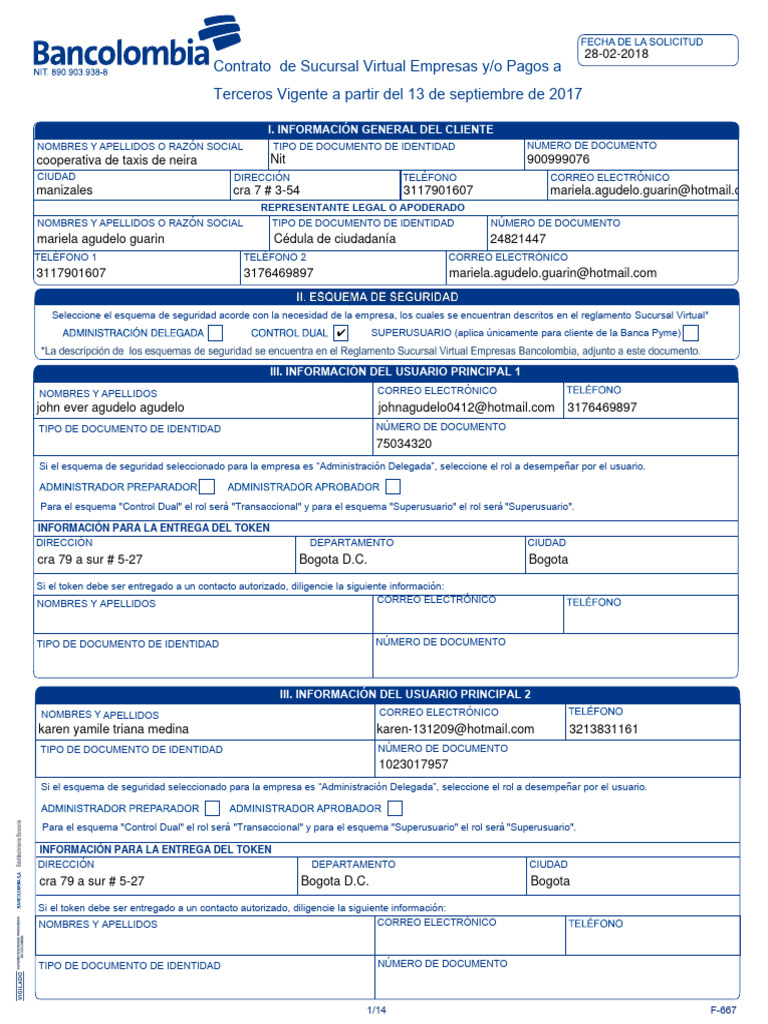 Nuevo Formulario | PDF | Bancos | Cheque