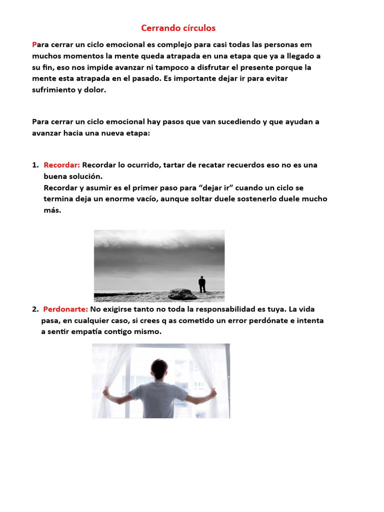 Cerrando Círculos | PDF