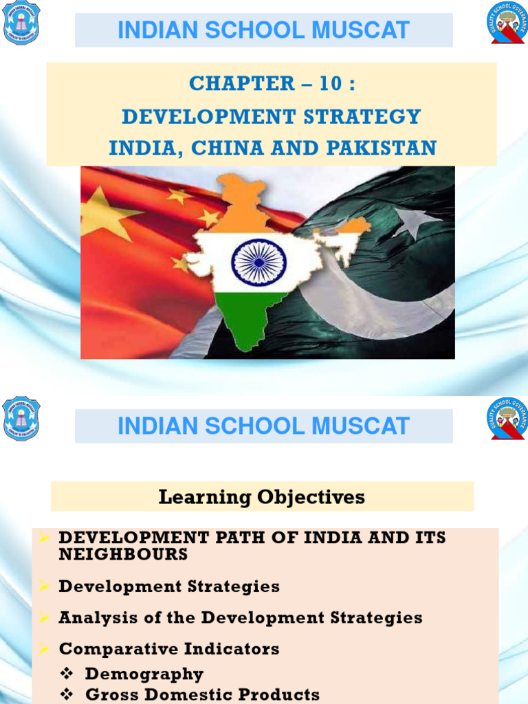 Development Strategies: India, China, Pakistan | PDF | Human ...