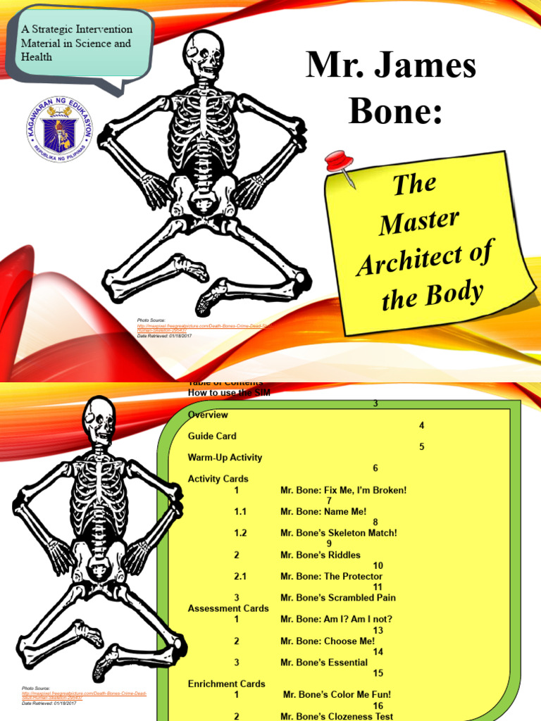 Mr. James Bone (The Master Architect of The Body) | PDF