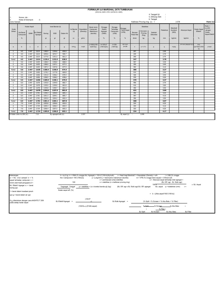 Tugas 6 Data Marshall - Docx Pas | PDF