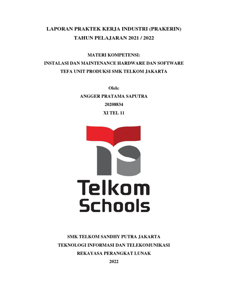 Laporan Praktek Kerja Industri - Angger | PDF