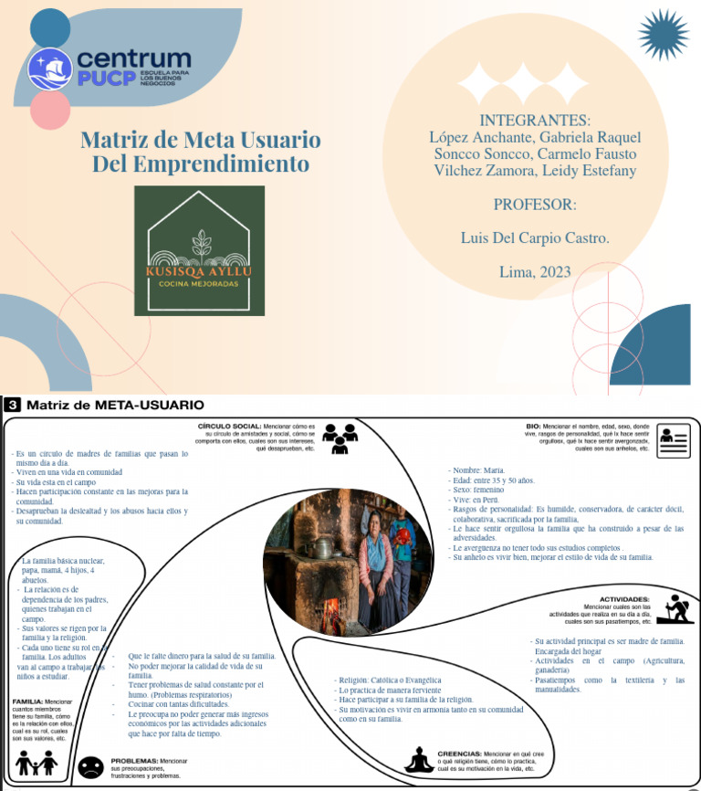 Matriz Meta Usuario Grupo - 8 | PDF