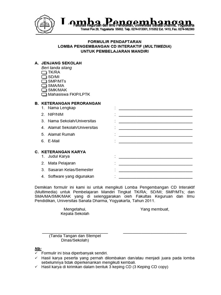 Form Ict | PDF | Karier & Perkembangan