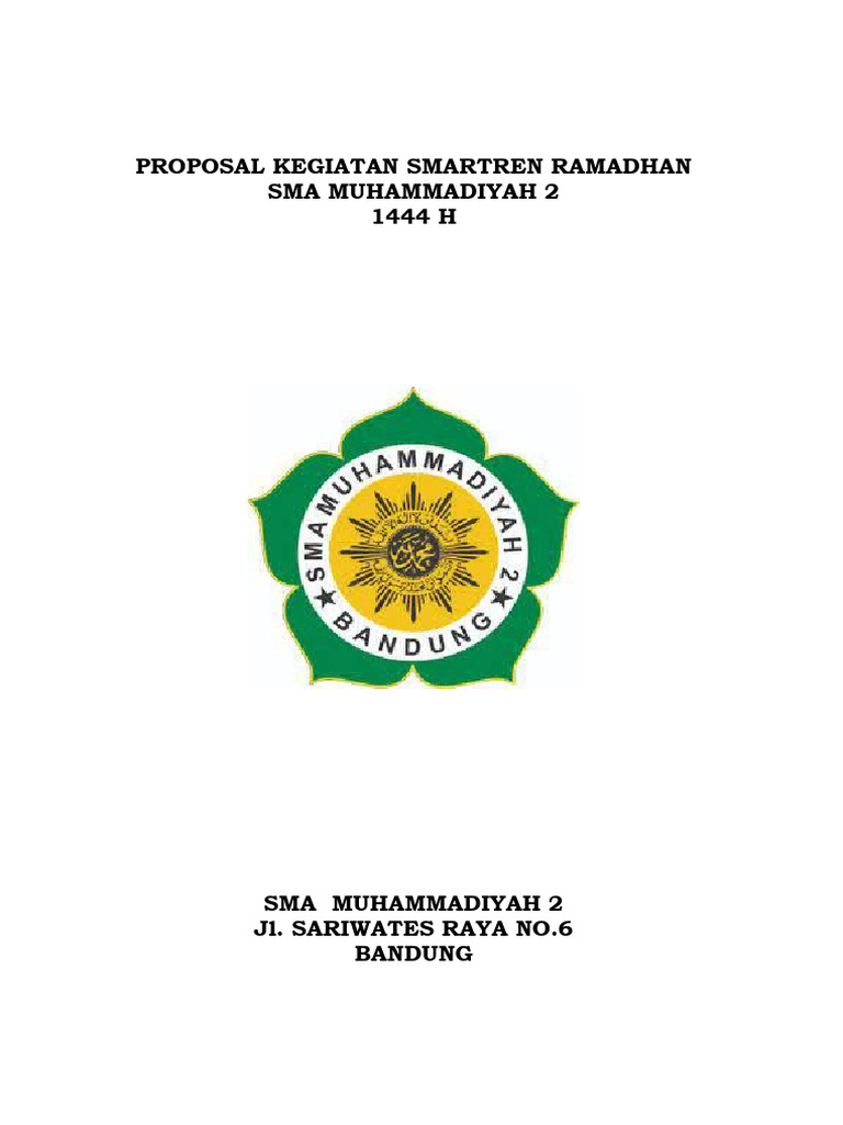 Program Kerja Smartren Ramadhan 1444h | PDF | Agama & Spiritualitas