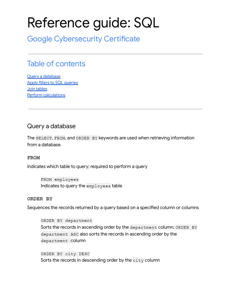 SQL Querying and Filtering Techniques | PDF | Computer Programming | Computer Science