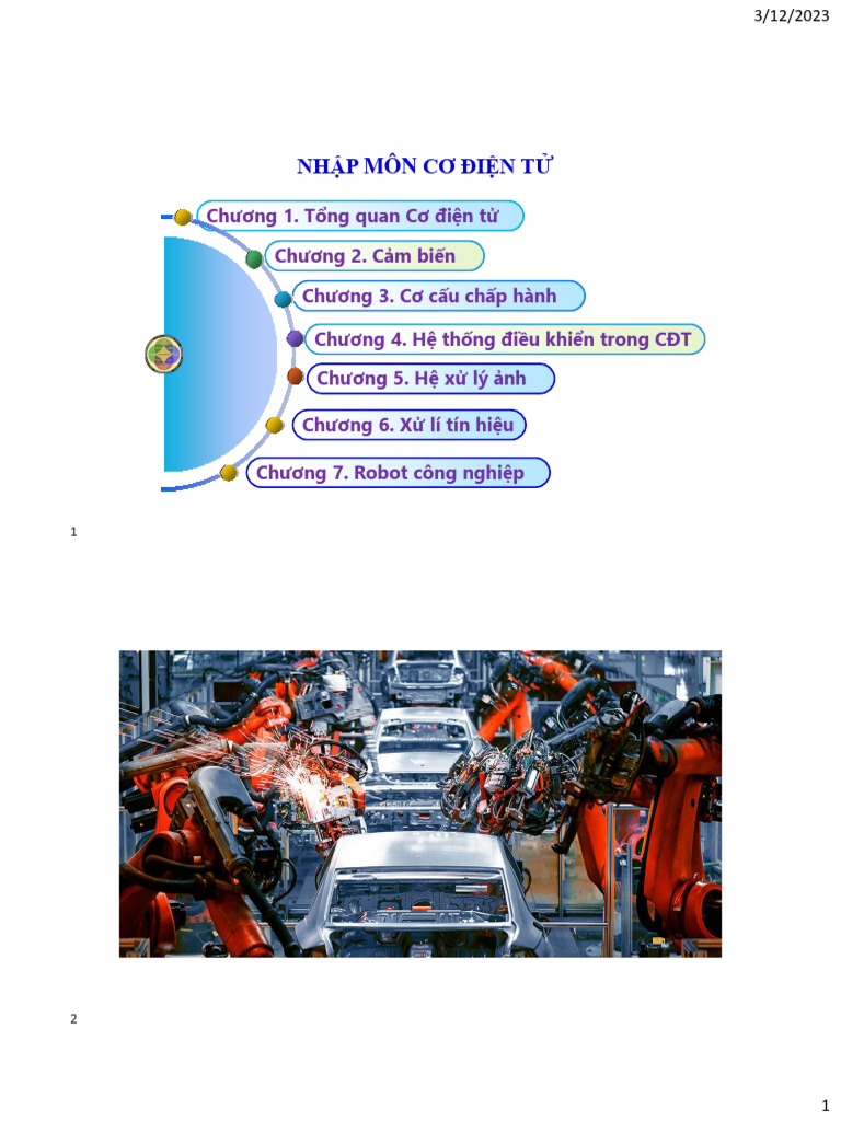 Chương 7-Robot Cong Nghiep (2122) | PDF