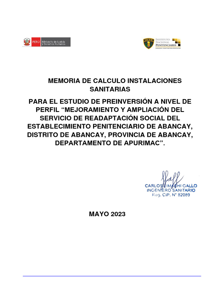 Inpe - MC - Iiss | PDF | Colector de aguas pluviales | Agua