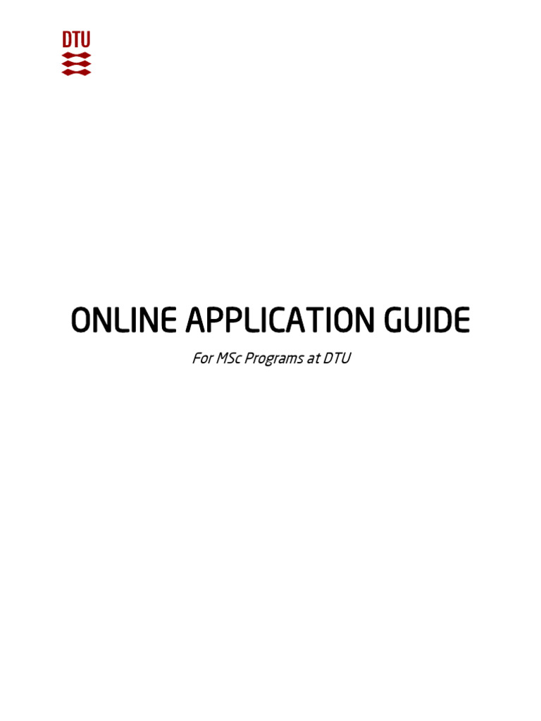 ONLINE APPLICATION GUIDE - Final | PDF | Login | Academic Degree