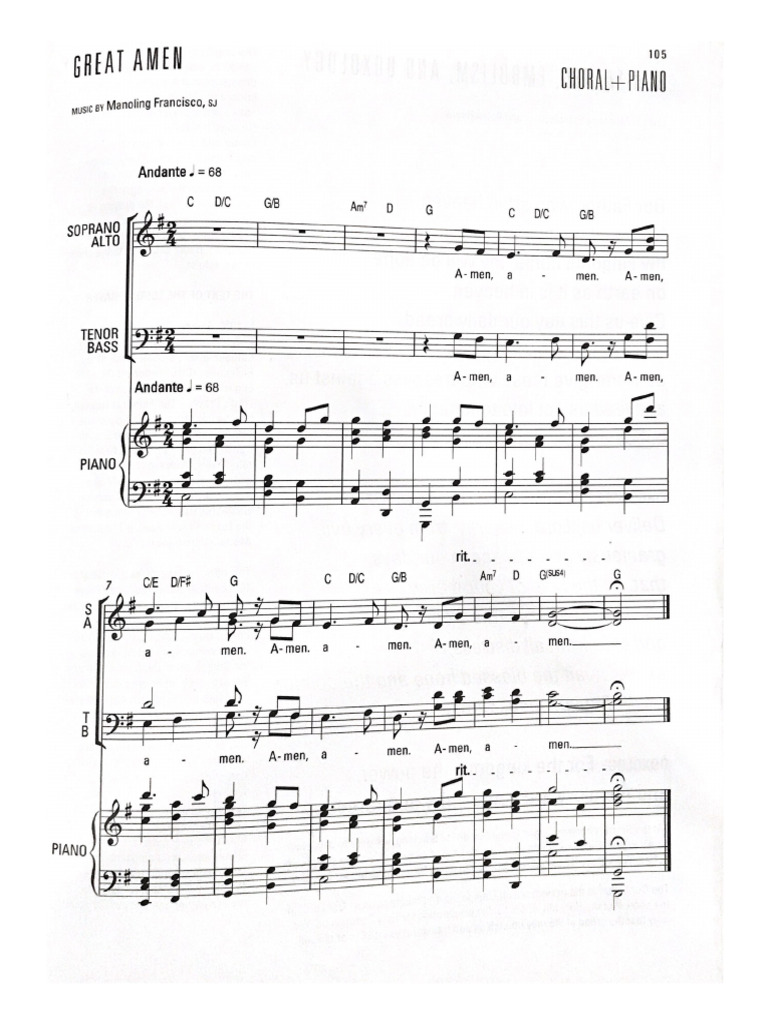 Great Amen | PDF