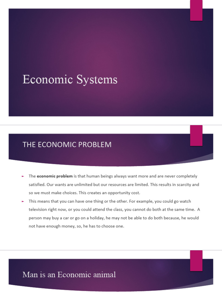 Economic Systems | PDF | Goods | Capitalism
