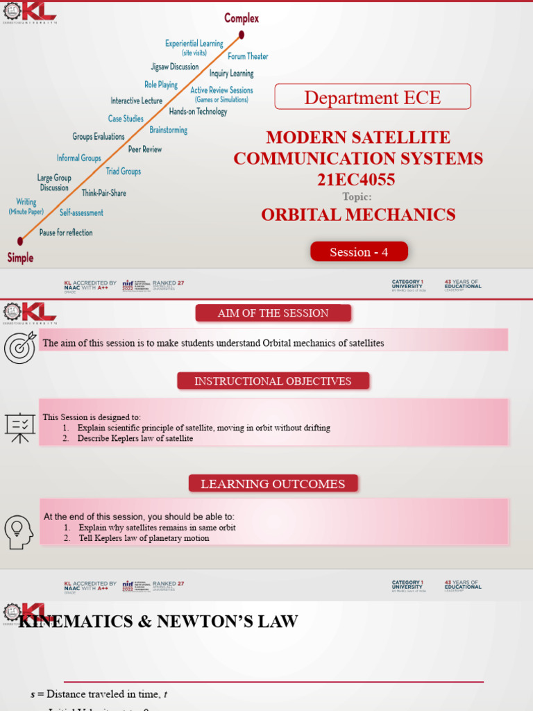 Orbital Mechanics | PDF | Orbit | Acceleration