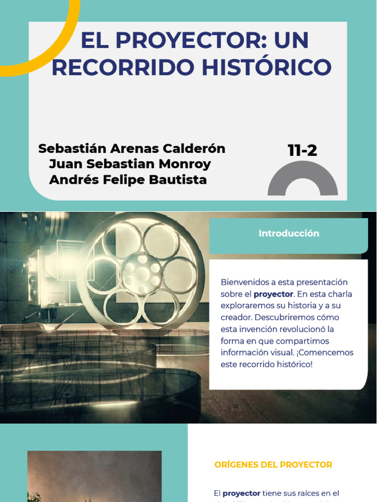 Historia y evolución del proyector | PDF