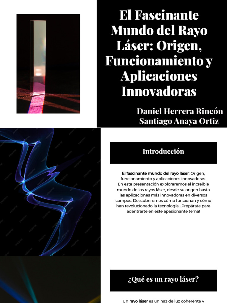 Rayo Laser | PDF | Láser | Electromagnetismo