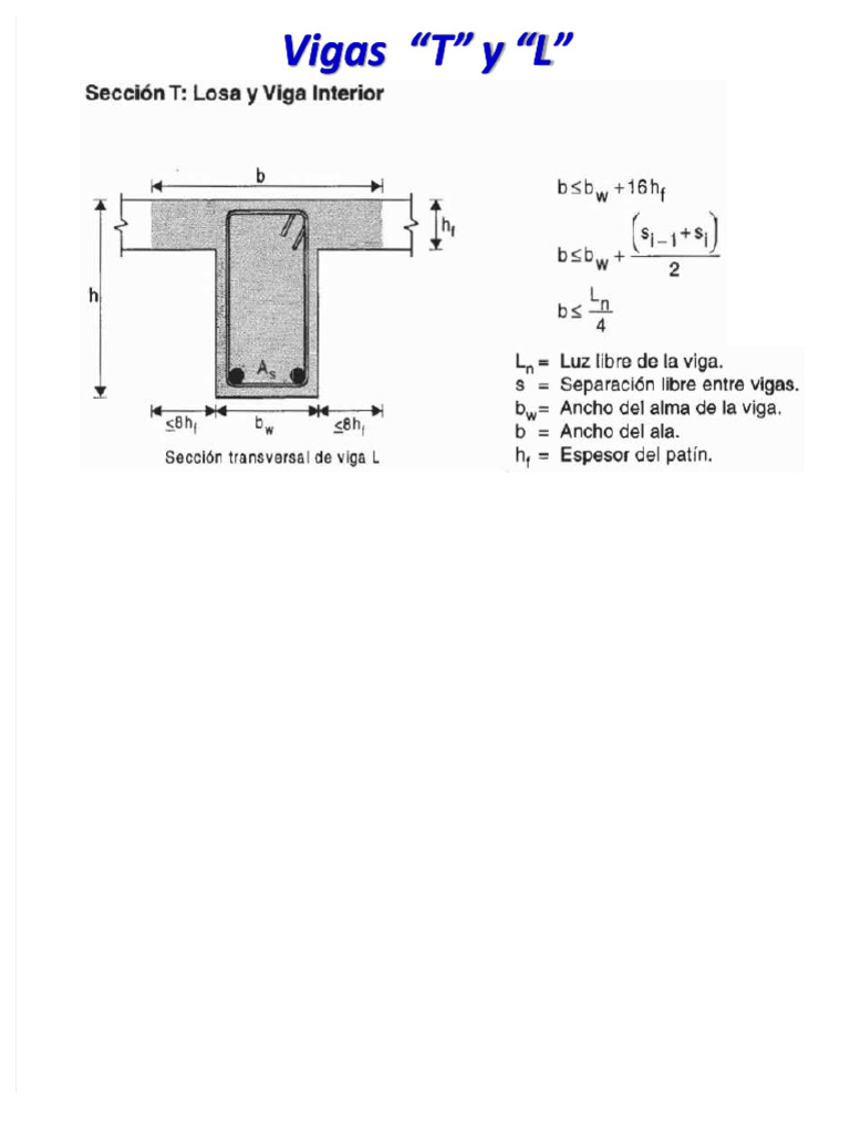 PDF Concreto I Sesion Vigas T L y Esfuerzo Cortante Compress | PDF | Scribd | Book Design