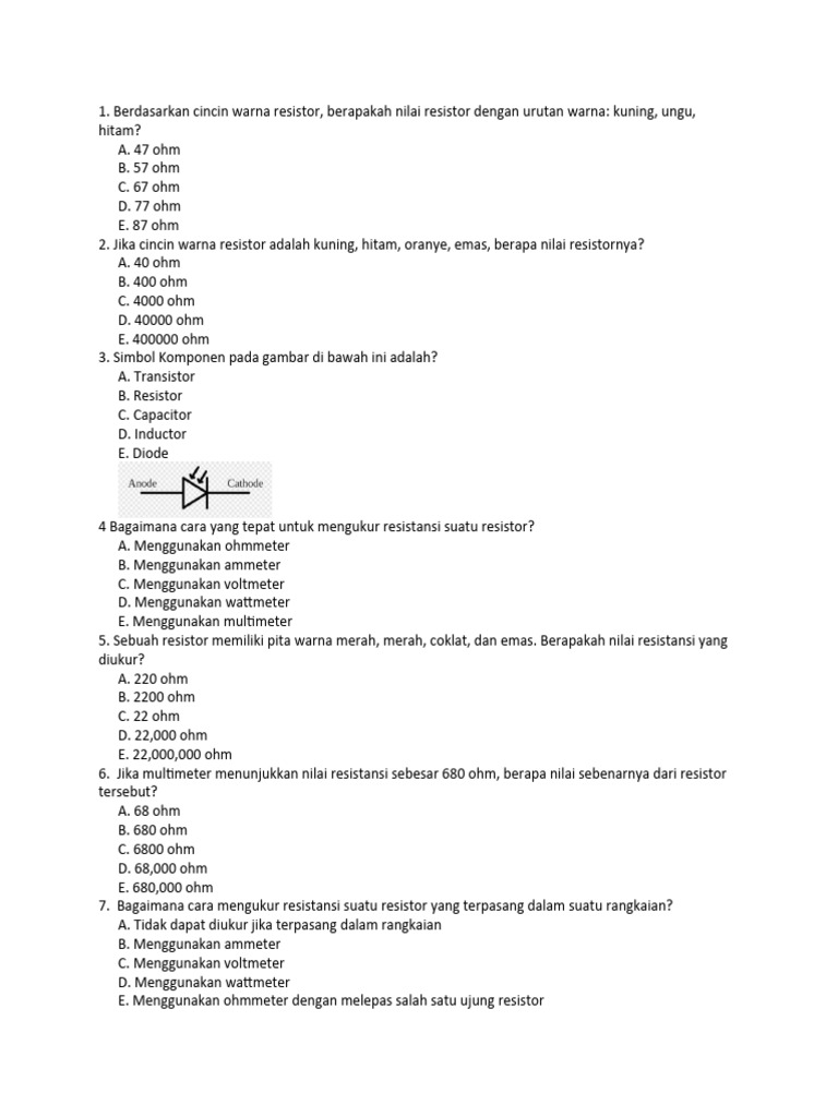 Soal DDTE | PDF