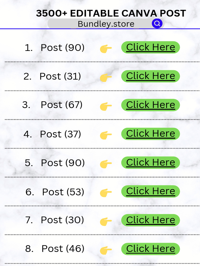 5000+ Editable Canva Posts | PDF