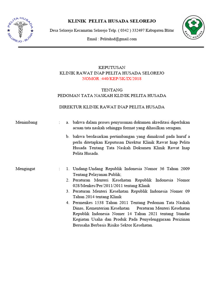 Tata Naskah Dokumen Akre PH 2023 06082023 | PDF