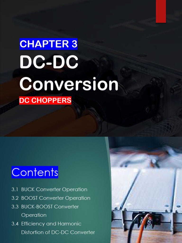 DRE2143 Chapter 3 - DC Choppers | PDF | Direct Current | Physical Quantities