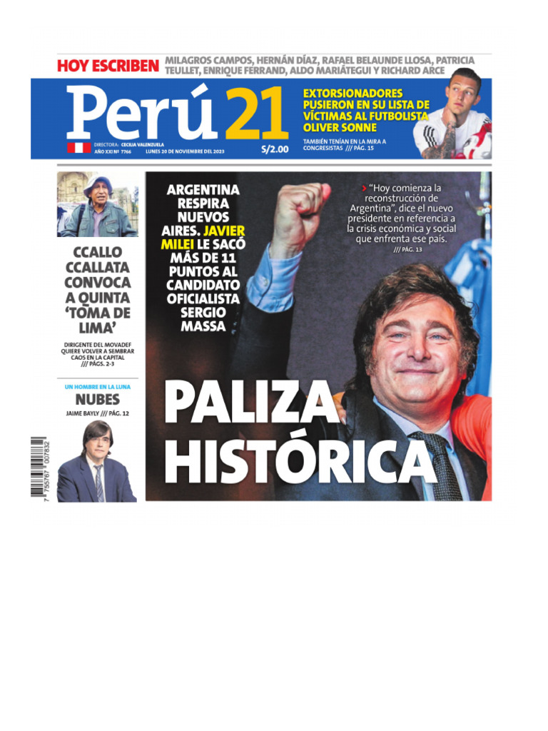 Peru21 201123lima | PDF