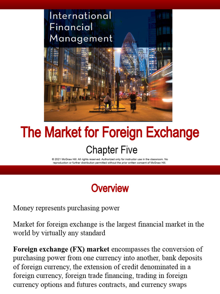 Eun 9e International Financial Management PPT CH05 Accessible 0 | PDF ...