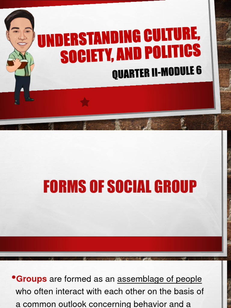 Module 6 | PDF | Social Group | Cognition