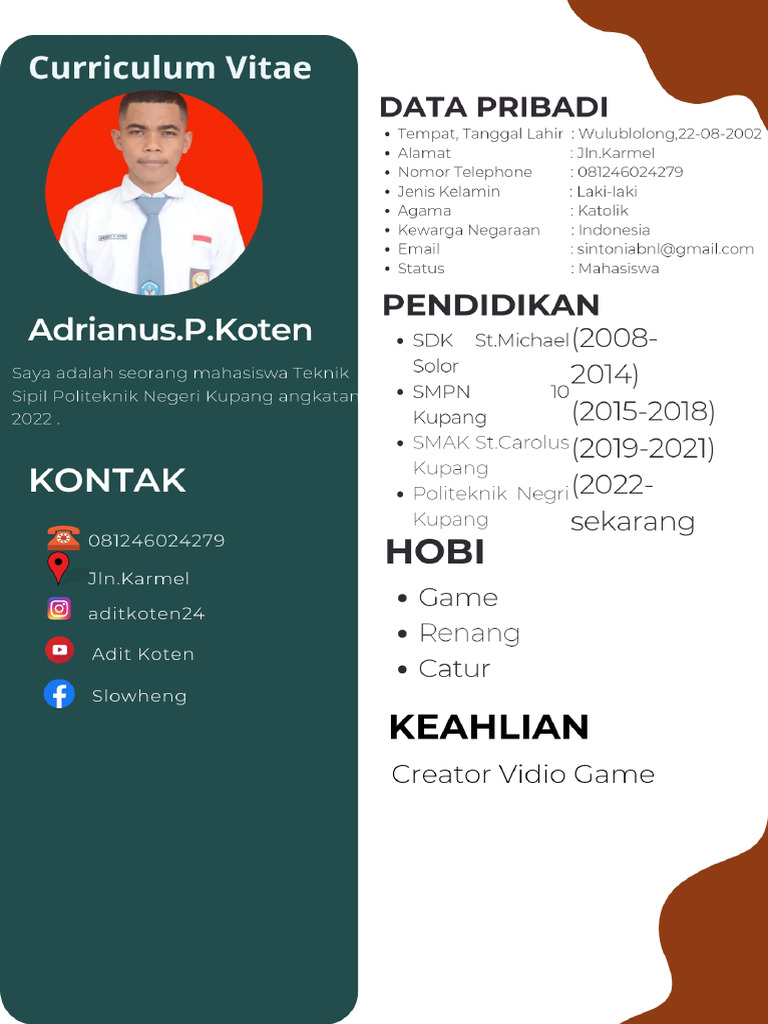 CV .Adit MB | PDF