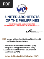 Present and Past Presidents of The United Architects of The Philippines | PDF | Manila | Philippines
