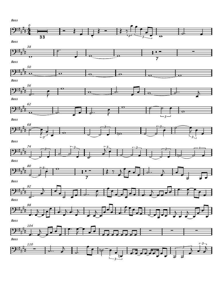 Bass Practice Book | PDF