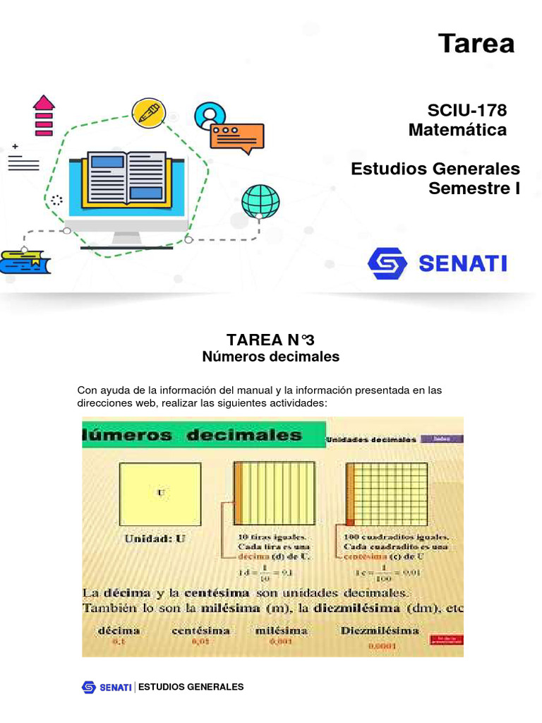 Tarea 3 Mate | PDF | Pi | Matemáticas