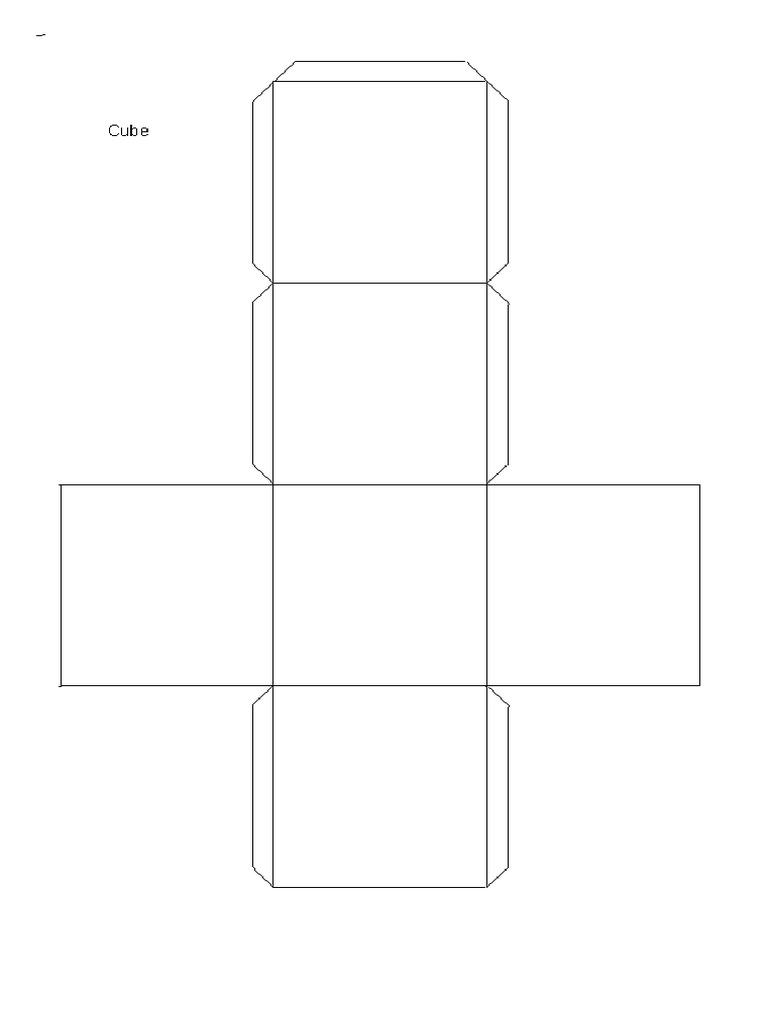Molde Cubo | PDF