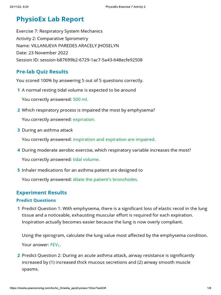 Spirometry Analysis in Respiratory Conditions | PDF | Asthma | Exhalation