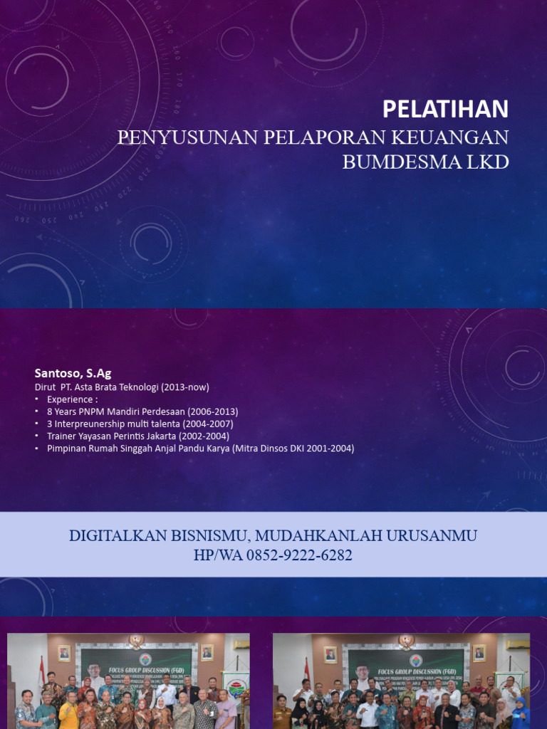 Penyusunan Pelaporan Bumdesma LKD | PDF