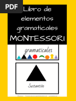 Tabla de Los Símbolos Gramaticales Montessori | PDF