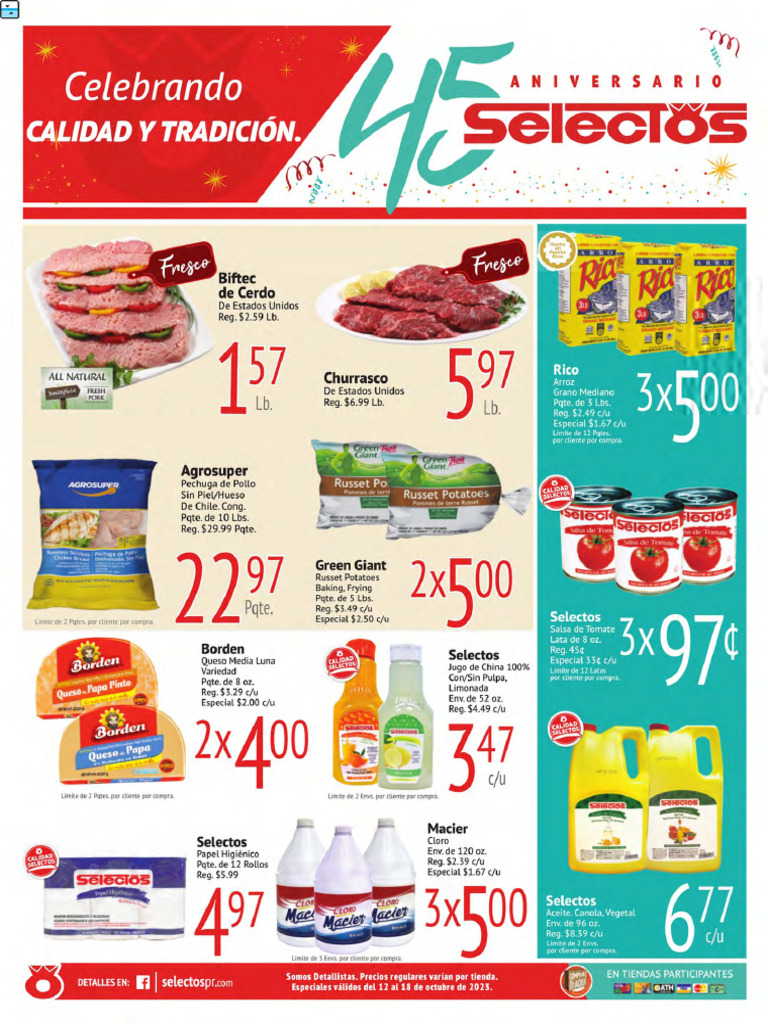 Shopper Selectos 101823 | PDF