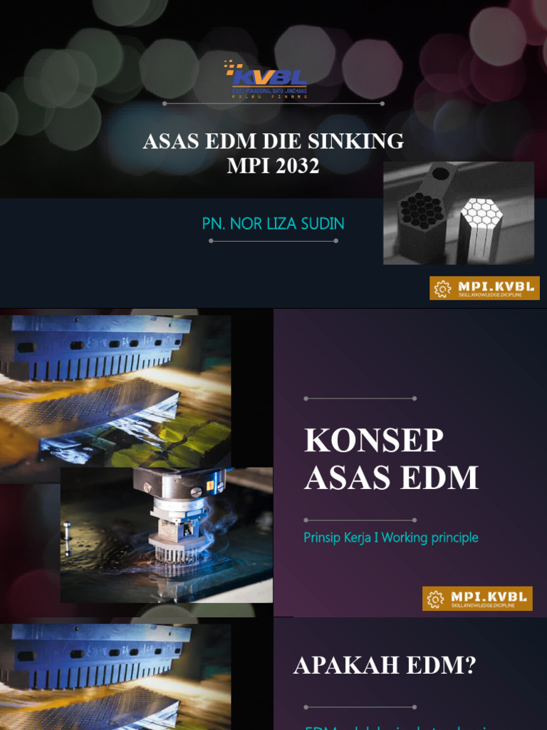 Asas Edm Die Sinking Part 1-2 | PDF