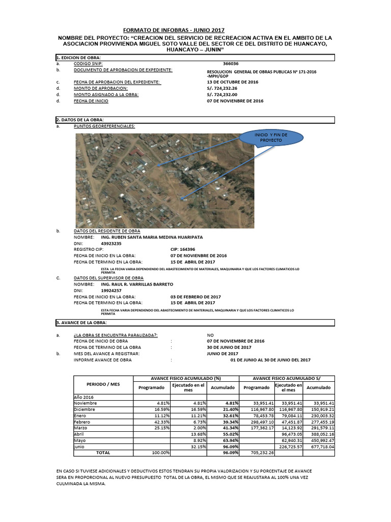 Infobras Junio 2017 Soto Valle | Descargar gratis PDF | edificio | Materiales